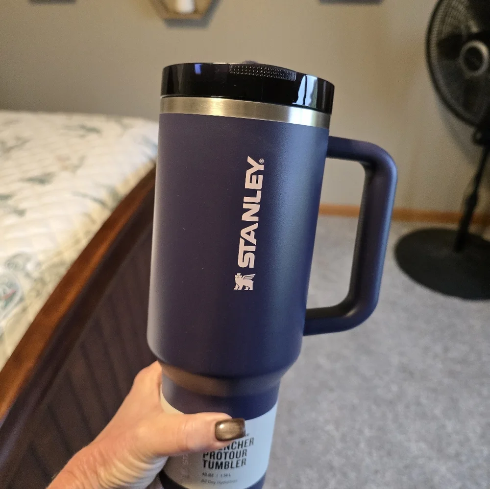 Stanley | Kitchen | Stanley 4 Oz Pro Tour Blue Corn New | Poshmark
